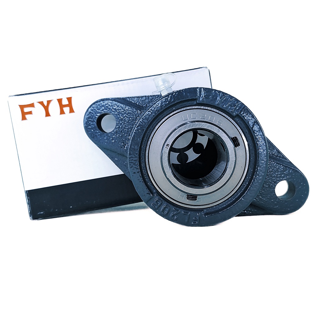 FEROC INDUSTRIAL: CHUMACERA DE PARED DE 2 TORNILLOS, PARA FLECHA DE 1 1/4in, MARCA FYH, CODIGO ...