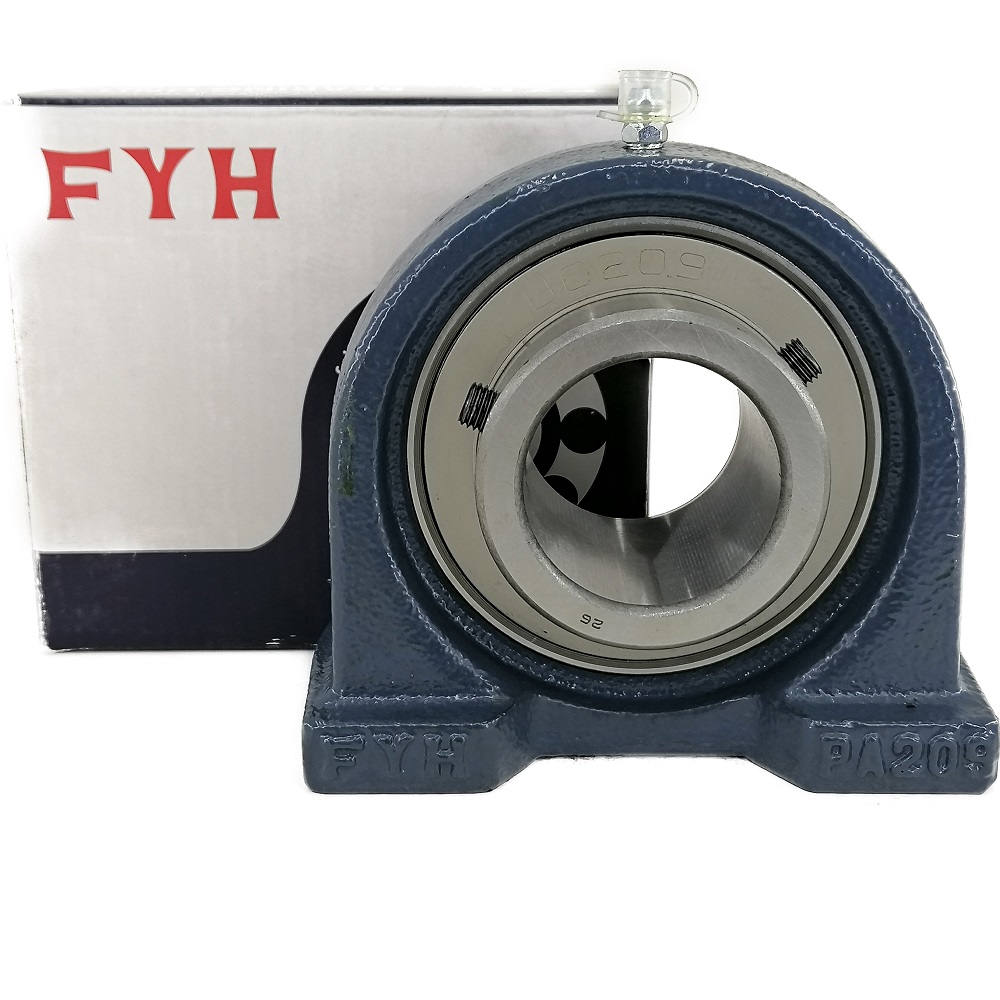 FEROC INDUSTRIAL: CHUMACERA DE BASE ROSCADA, PARA FLECHA DE 1 5/8in, MARCA FYH, CODIGO UCPA209-26G5J