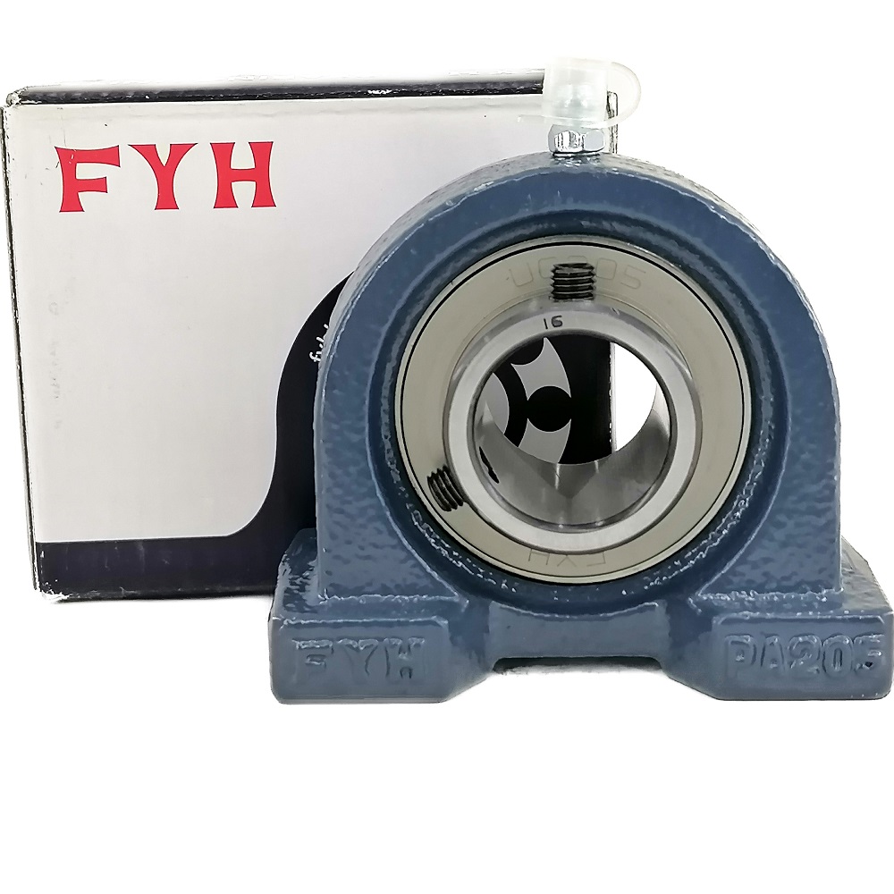 FEROC INDUSTRIAL: CHUMACERA DE BASE ROSCADA, PARA FLECHA DE 25mm, MARCA FYH, CODIGO UCPA-205J