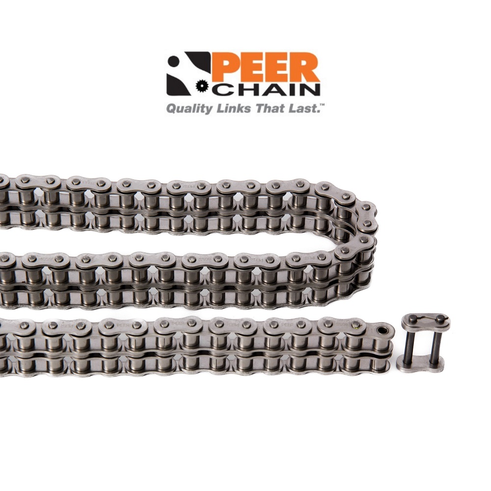 FEROC INDUSTRIAL: CADENA DOBLE, PASO 40, EN ACERO INOXIDABLE, MARCA ...