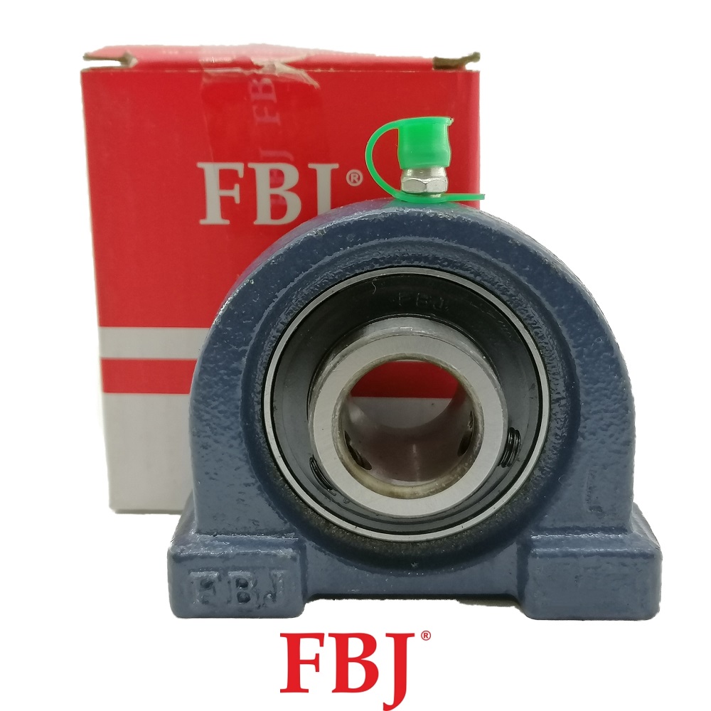 FEROC INDUSTRIAL: CHUMACERA DE BASE ROSCADA, PARA FLECHA DE 1in, MARCA FBJ