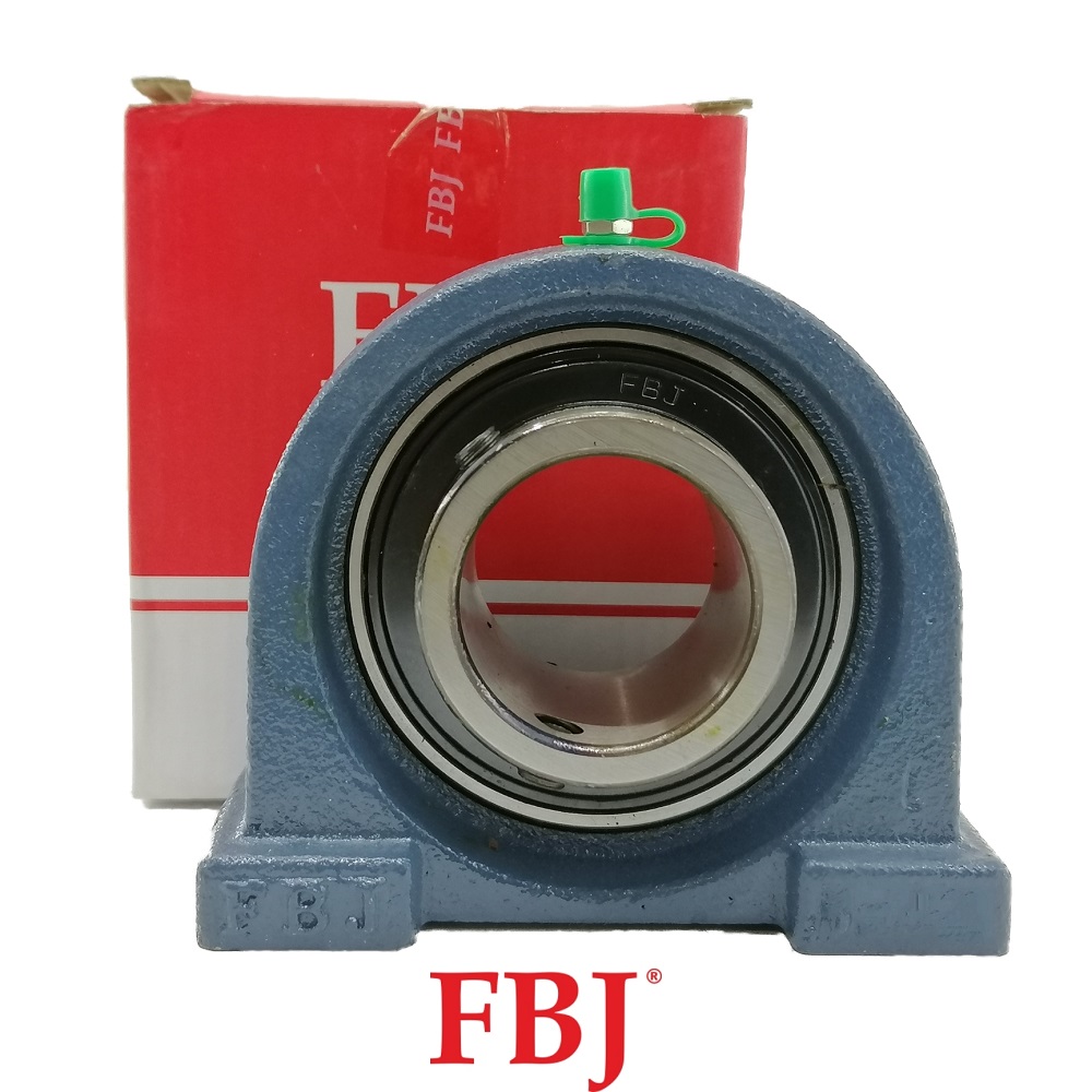 FEROC INDUSTRIAL: CHUMACERA DE BASE ROSCADA, PARA FLECHA DE 35mm, MARCA FBJ